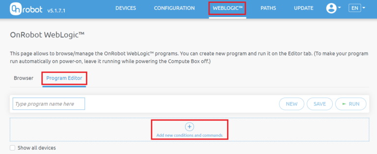 OnRobot Web Client ― ログイン、設定方法 - Physical Computing FAQ& Tutorial