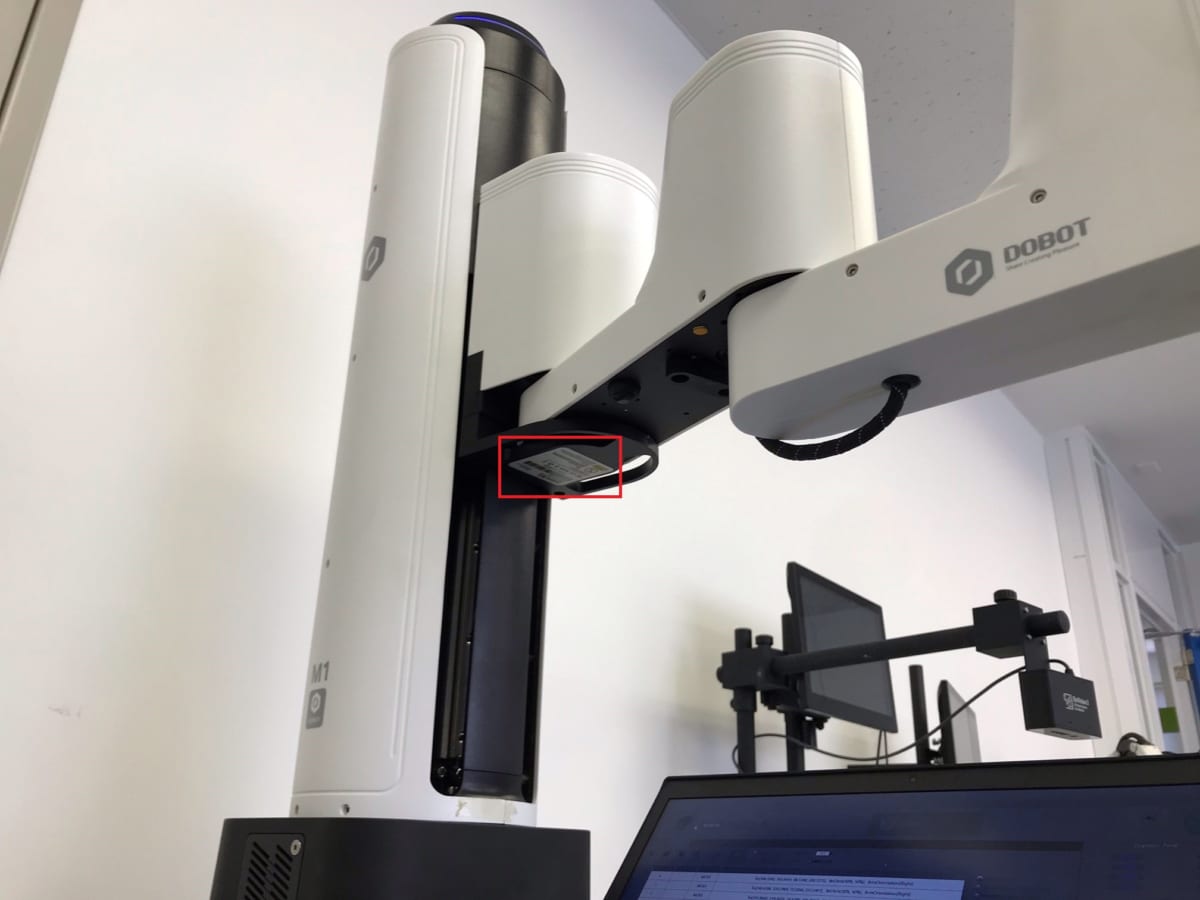 DOBOT M1のシリアル番号とA9バージョンの確認方法 - Physical Computing FAQ& Tutorial