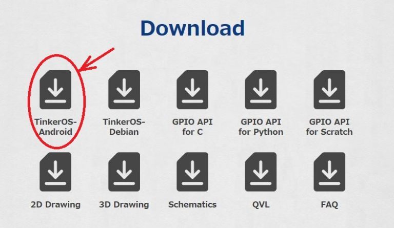 Tinker BoardにAndroidをインストールする手順 - Physical Computing FAQ& Tutorial