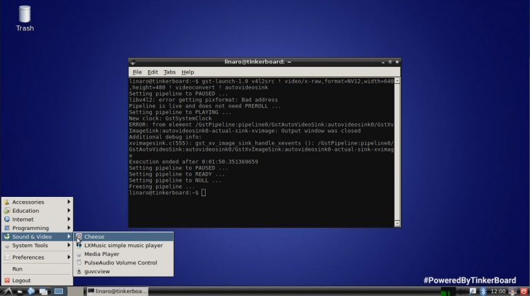 Tinker Board用カメラモジュール - Physical Computing FAQ& Tutorial