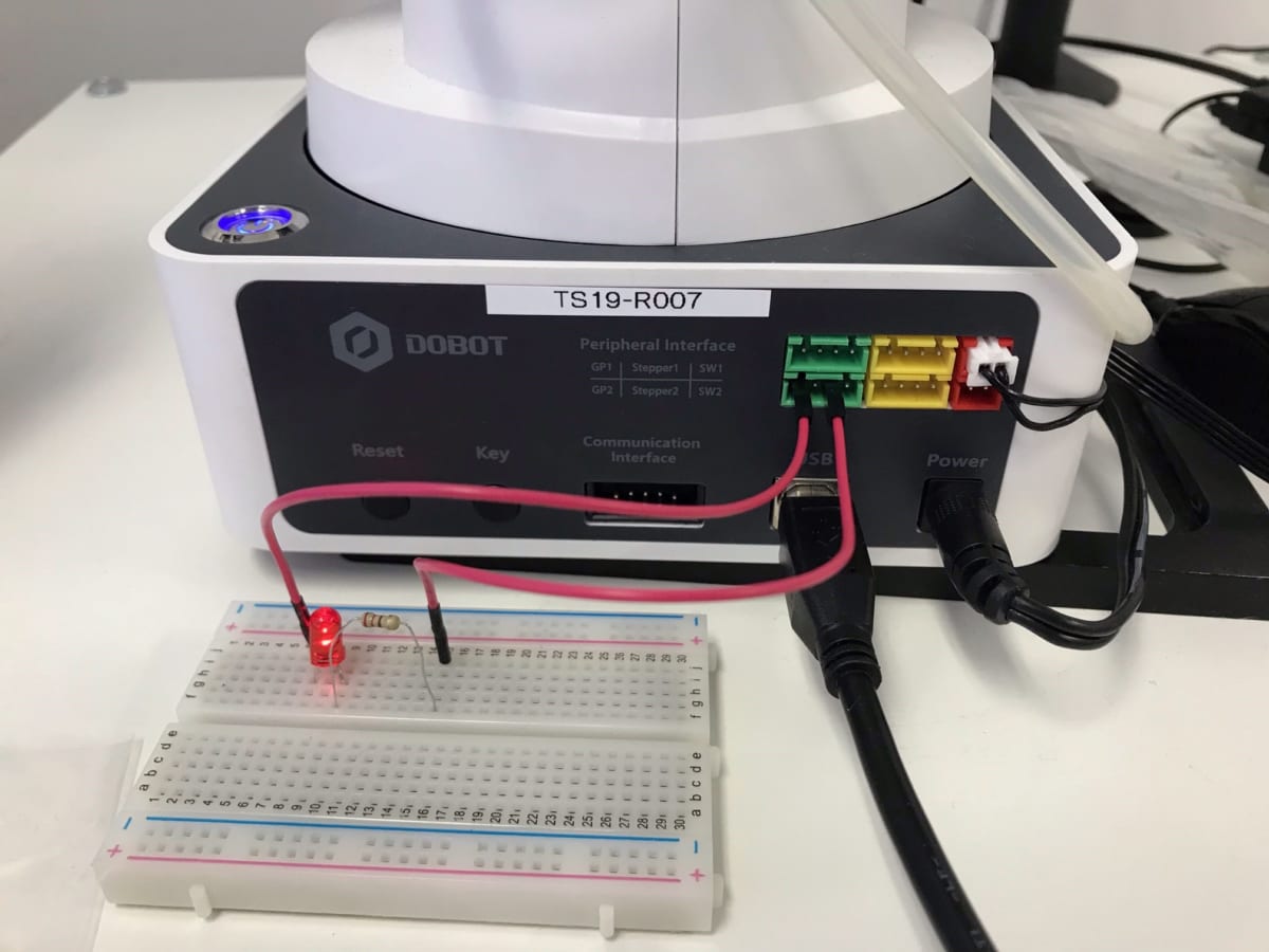 DobotMagician – EIO14出力モード時の内部回路 - Physical Computing FAQ& Tutorial