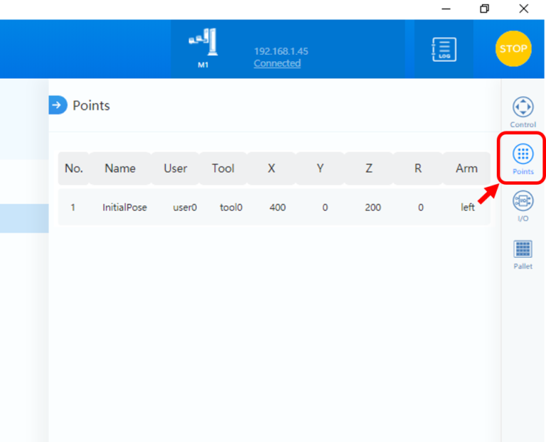 DobotStudio2020のご紹介(ポイントリスト編) - Physical Computing FAQ& Tutorial